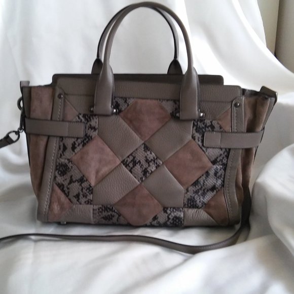 Coach | Bags | Coach Patchwork Swagger | Poshmark